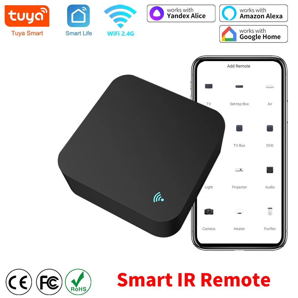 Tuya Smart IR Remote WiFi Universal Remote Control for Air Conditioner ...