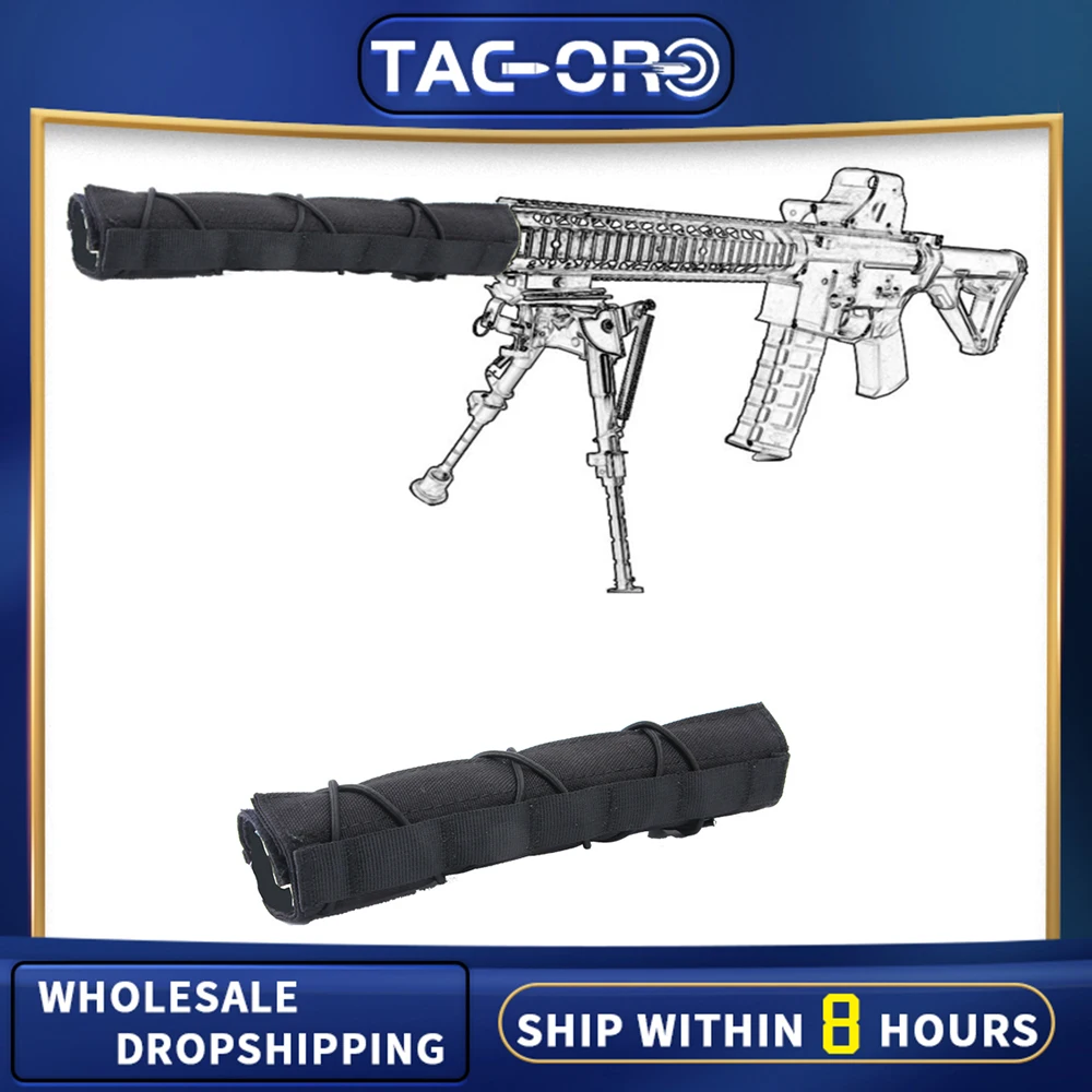 MAGORUI-8-66-22cm-Suppressor-Mirage-Heat-Cover-Shield-Sleeve-Muffler ...