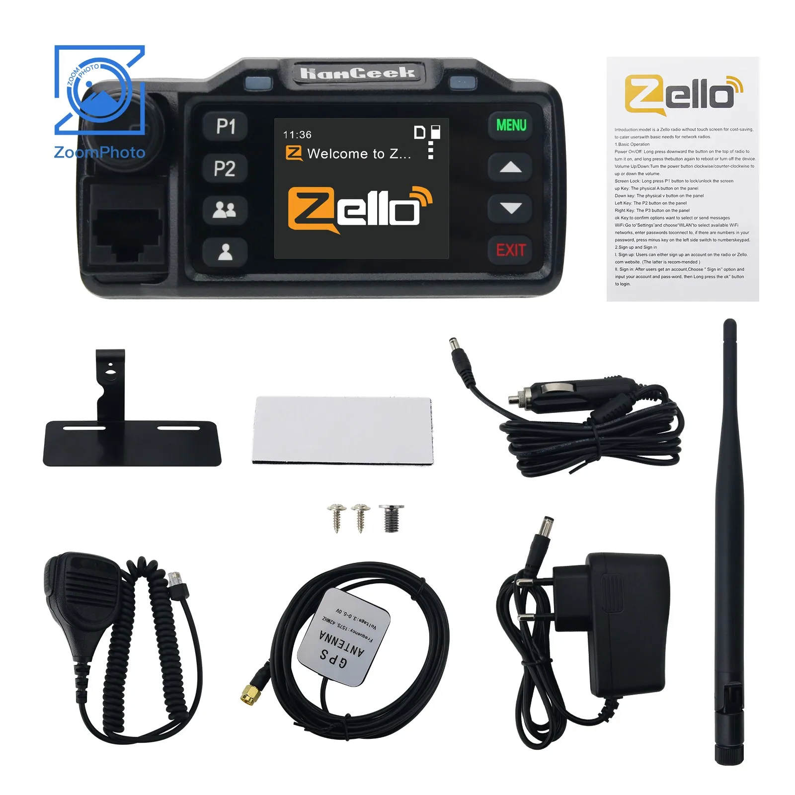 HamGeek-Radio-m-vil-HG-8900-Plus-Zello-5000KM-intercomunicador-nacional ...