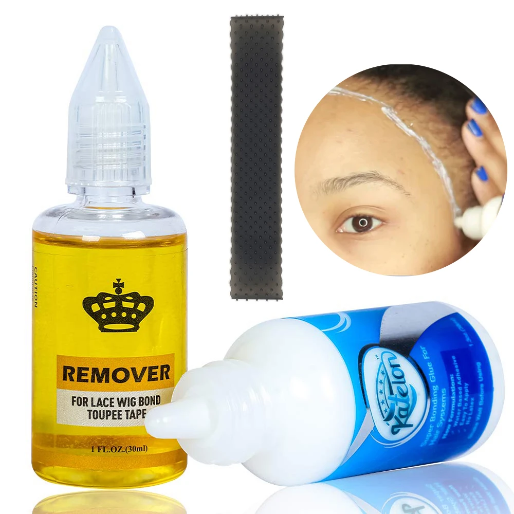 Remove Bonding Glue Hair | Hair Glue Remover Lace Wig | Waterproof Wig ...