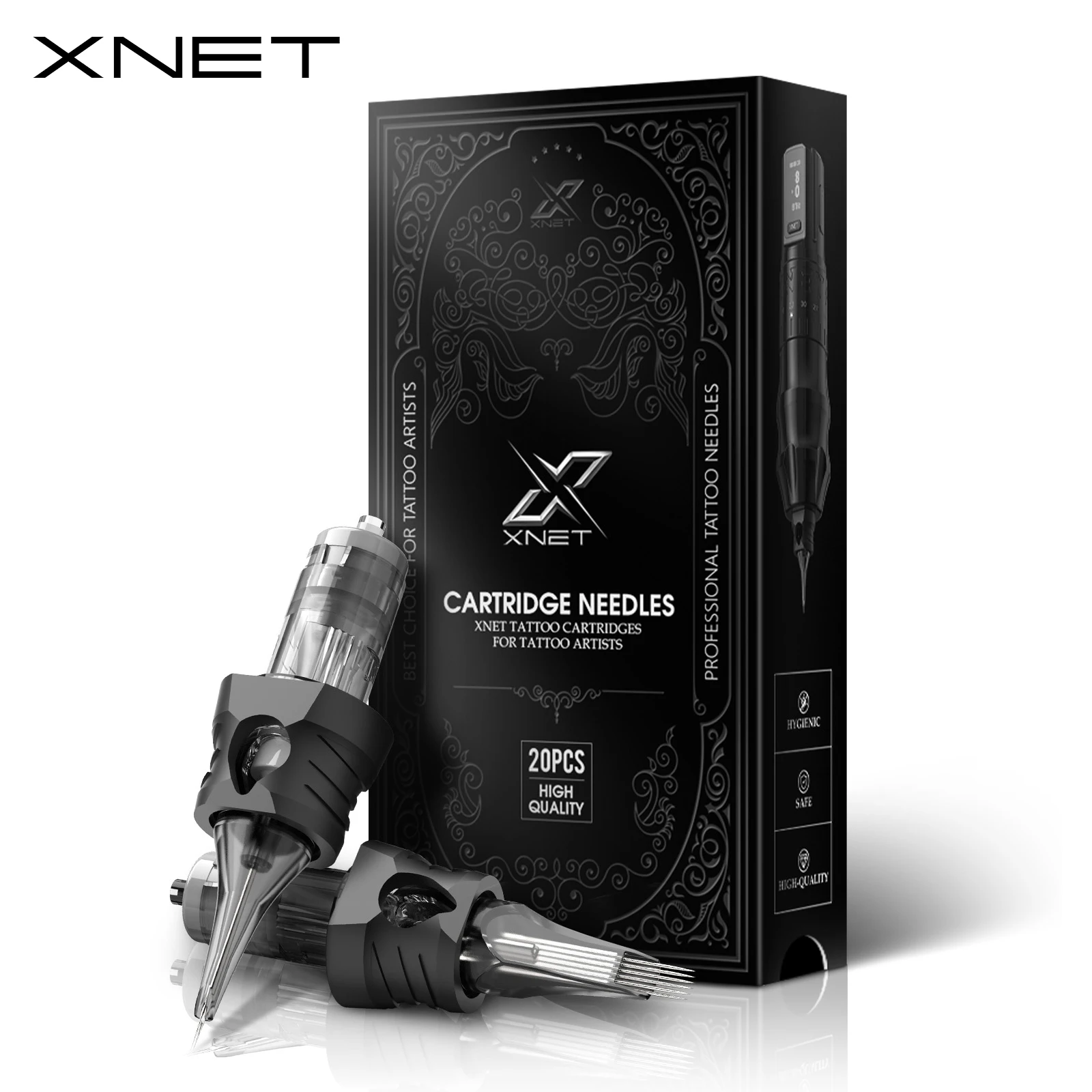 XNET-Aurora-Cartridge-Tattoo-Needles-RL-RM-RS-Disposable-Silicone ...