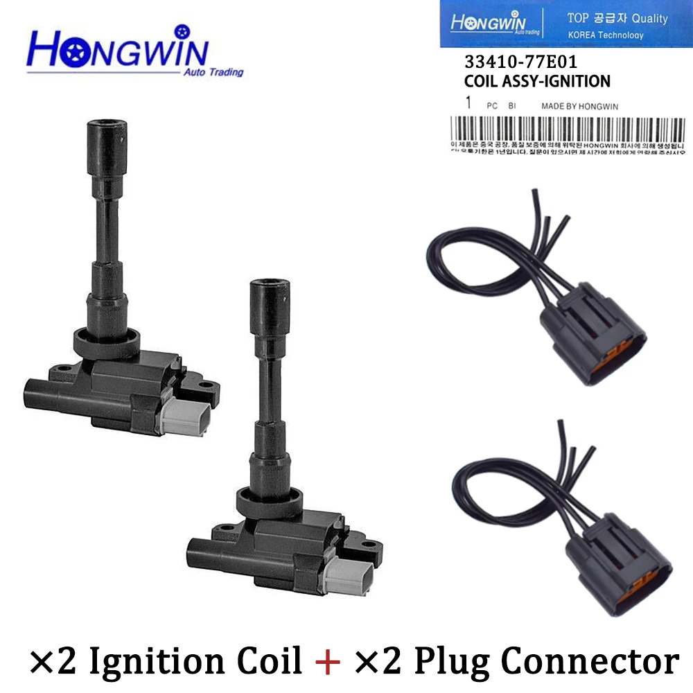 イグニッションコイル、イグニッションケーブル スズキジムニー、リアナ/エリオ、スイフト M13A、M15A、M16A 33400-6 ...