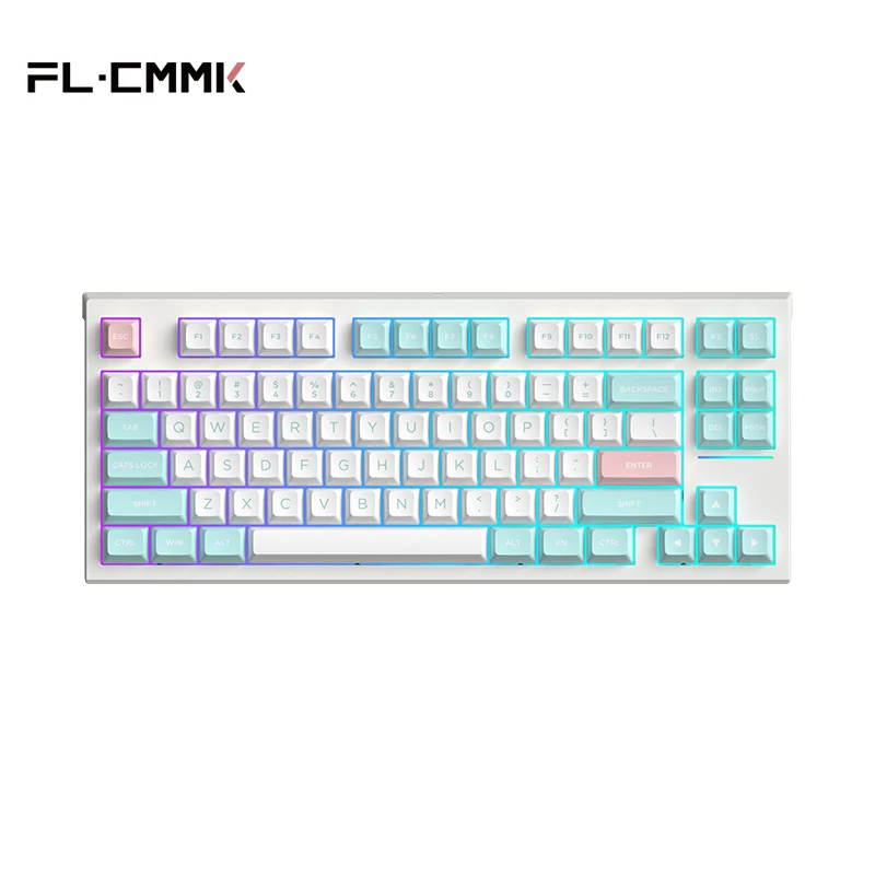 FL-ESPORTS-FL750-Gasket-Structure-Mechanical-Keyboard-75-83-Key-3-5-Pin ...