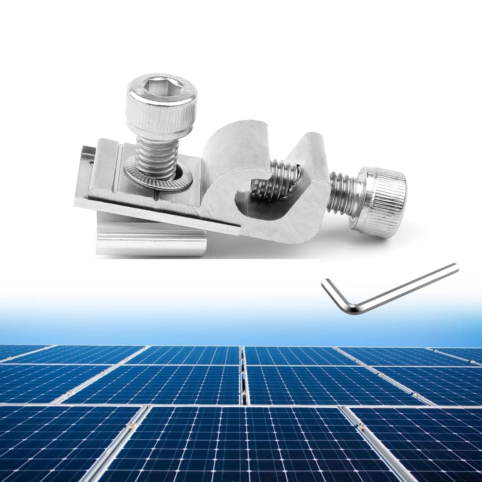 4Pcs-Solar-Panel-Grounding-Clips-Solar-Panel-Photovoltaic-On-Coupling ...
