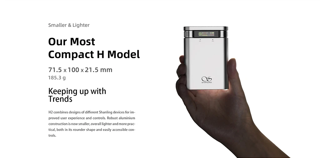Shanling H2 Hifi Exquise Portable DAC/ AMP