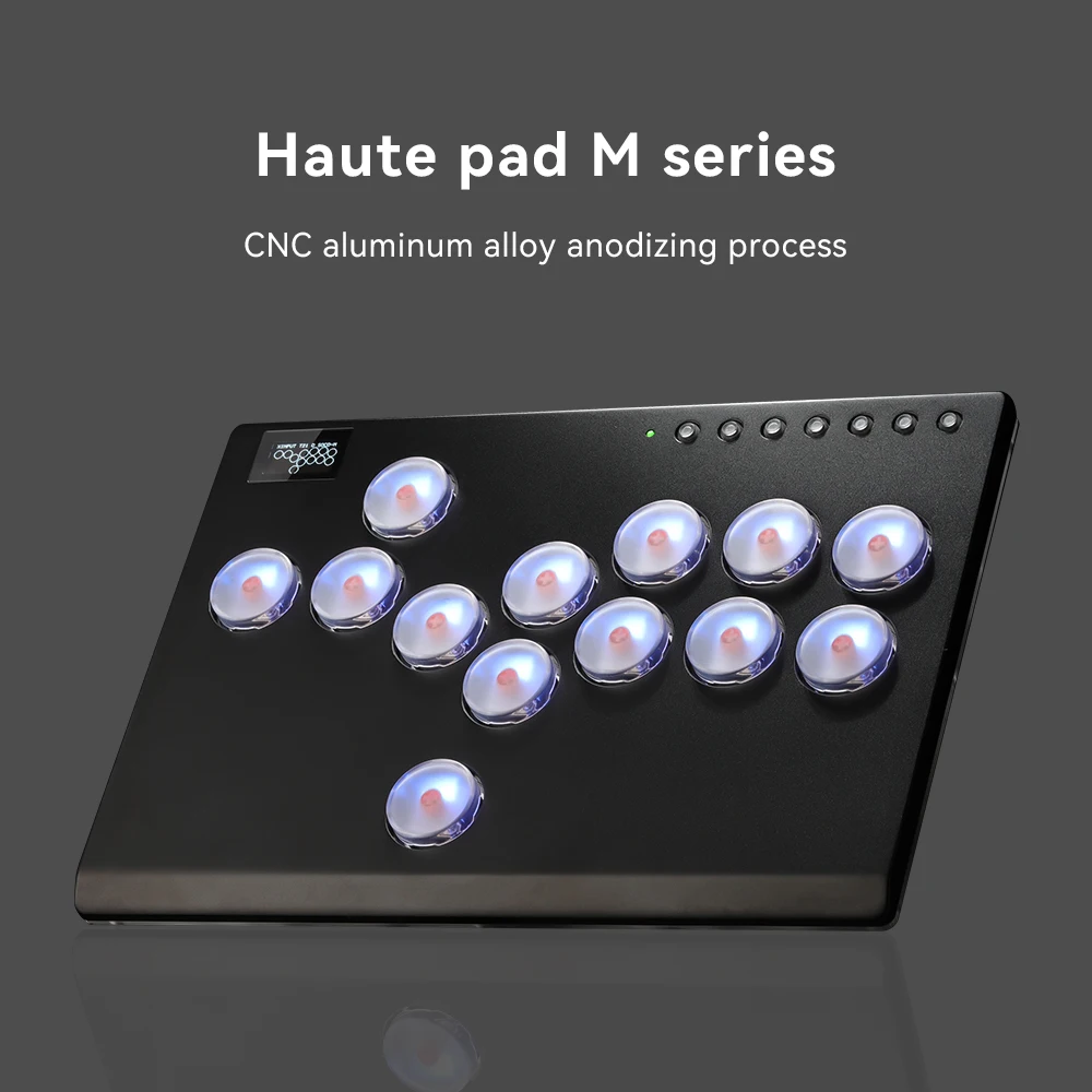 Haute42-Aluminum-Alloy-Hitbox-Controller-Fighting-Game-Joystick ...