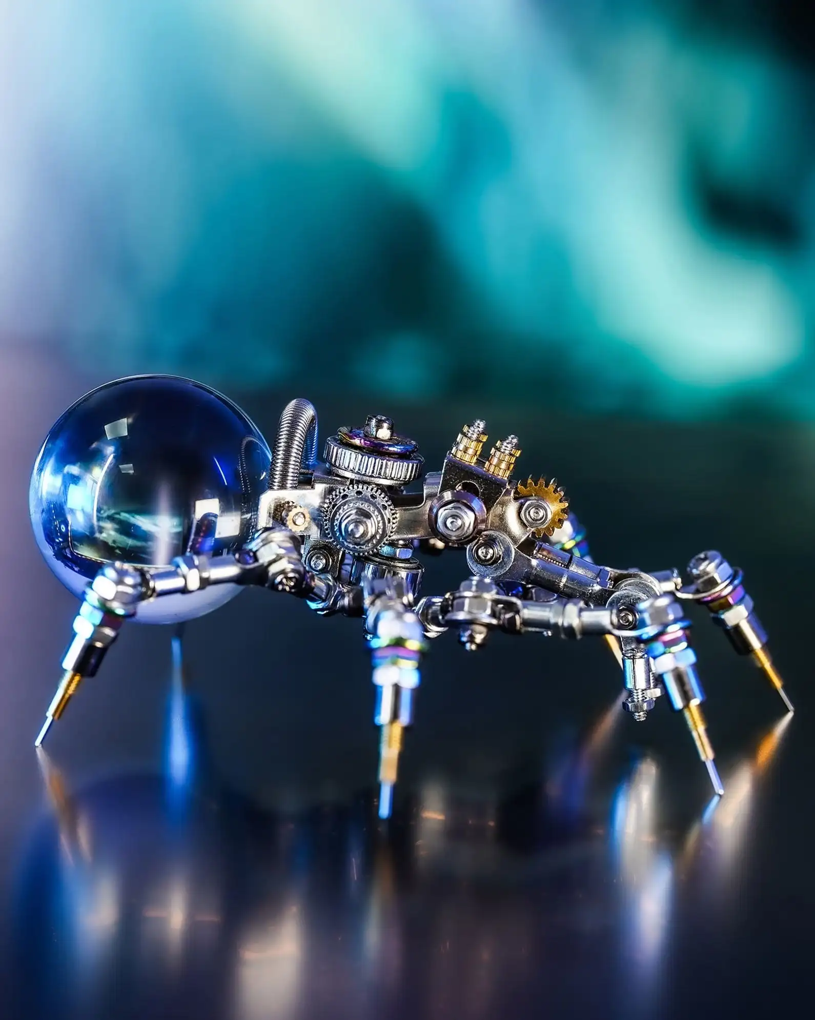 Spider Instructions Mostarle 3D Metal Puzzle Kit Reno Blue Dragon ...