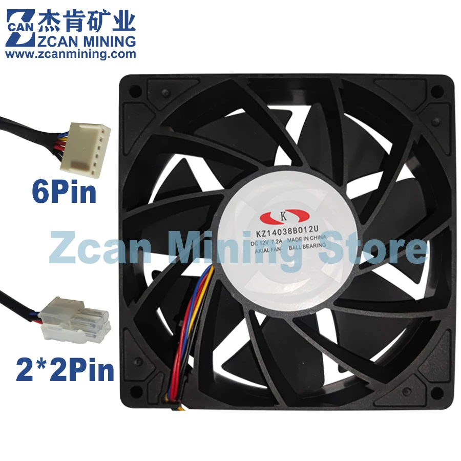 Brand-New-Whatsminer-M20-M21-Fan-D1-D3-M10-Cooler-6pin-14038-Fan ...