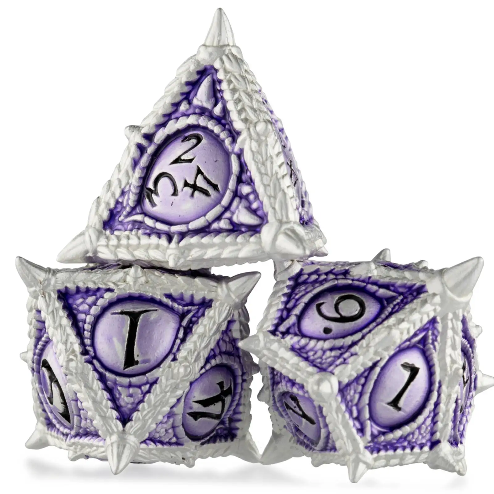 Metal-Dragon-Dice-Set-D6-Dice-Polyhedral-Dice-Set-polyhedral-metal-dice ...