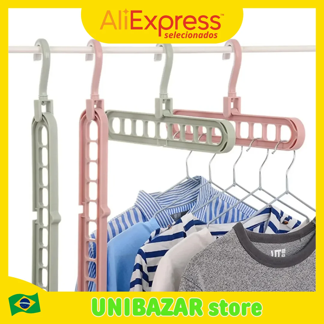 9-hole-Magic-Hanger-9-hole-Clothes-Hanger-Multi-functional-Space-Saving ...