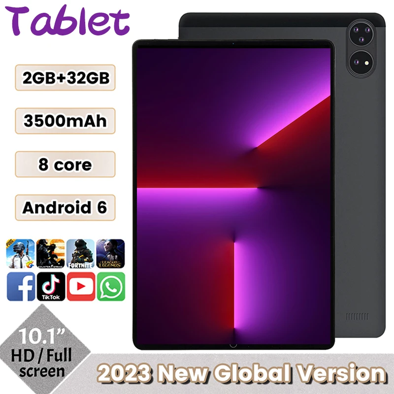 2024-New-Global-Version-10-1-inch-tablet-android-2GB-32GB-ROM-3500mAh ...