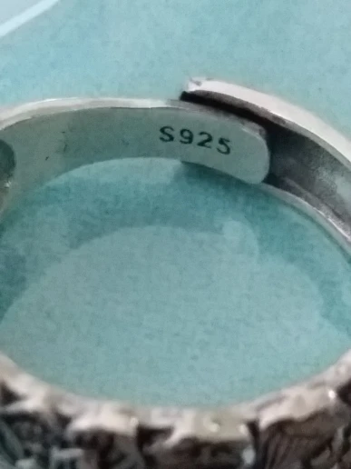 Koi carp ring | FULL-SILVER