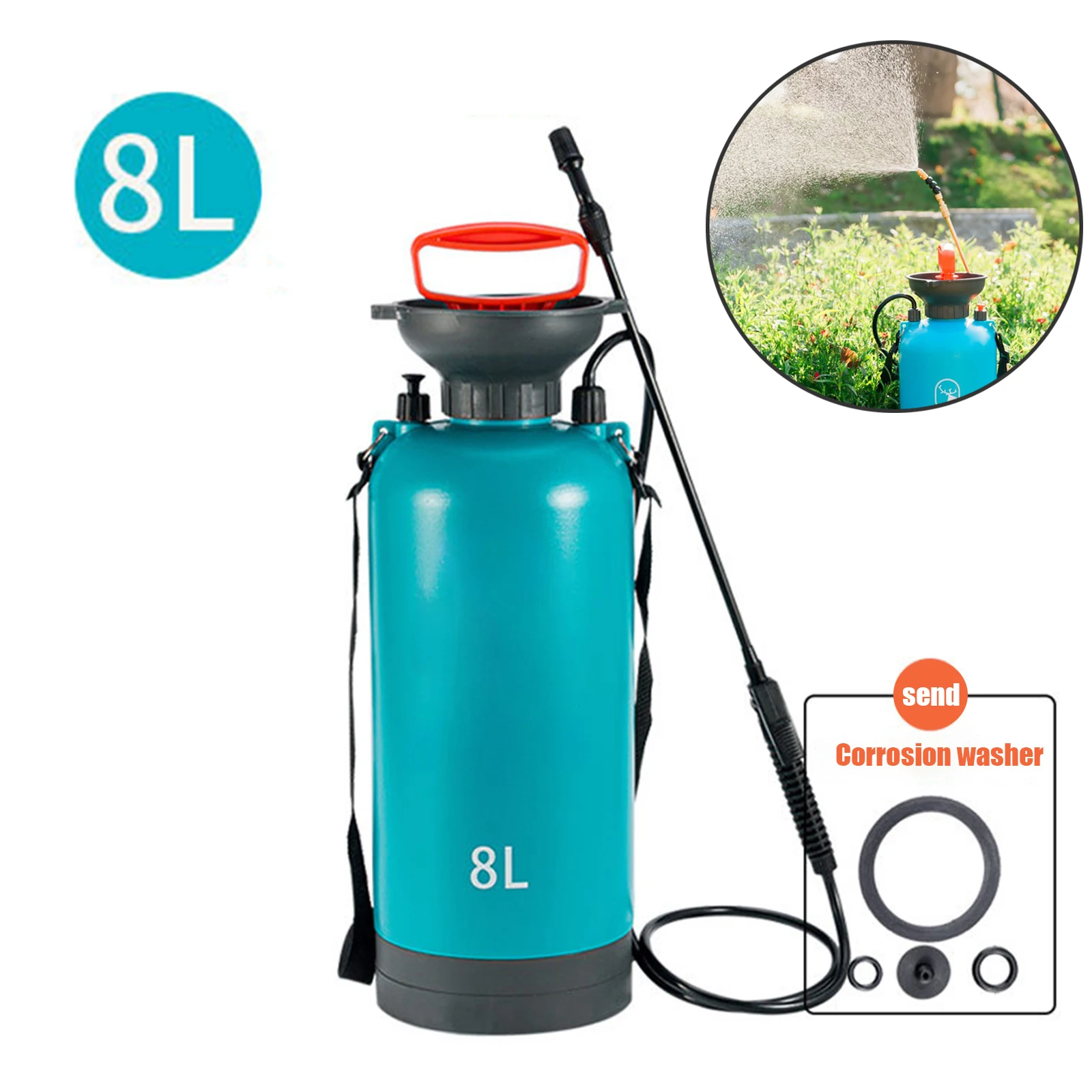 5L-8L-High-Pressure-Garden-Watering-Can-Watering-Spray-Disinfection ...