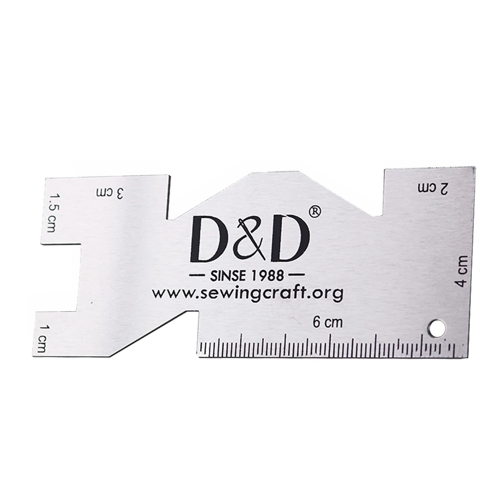Metal Measuring Gauge Quilting Ruler High Quality Hand Sewing Ruler ...