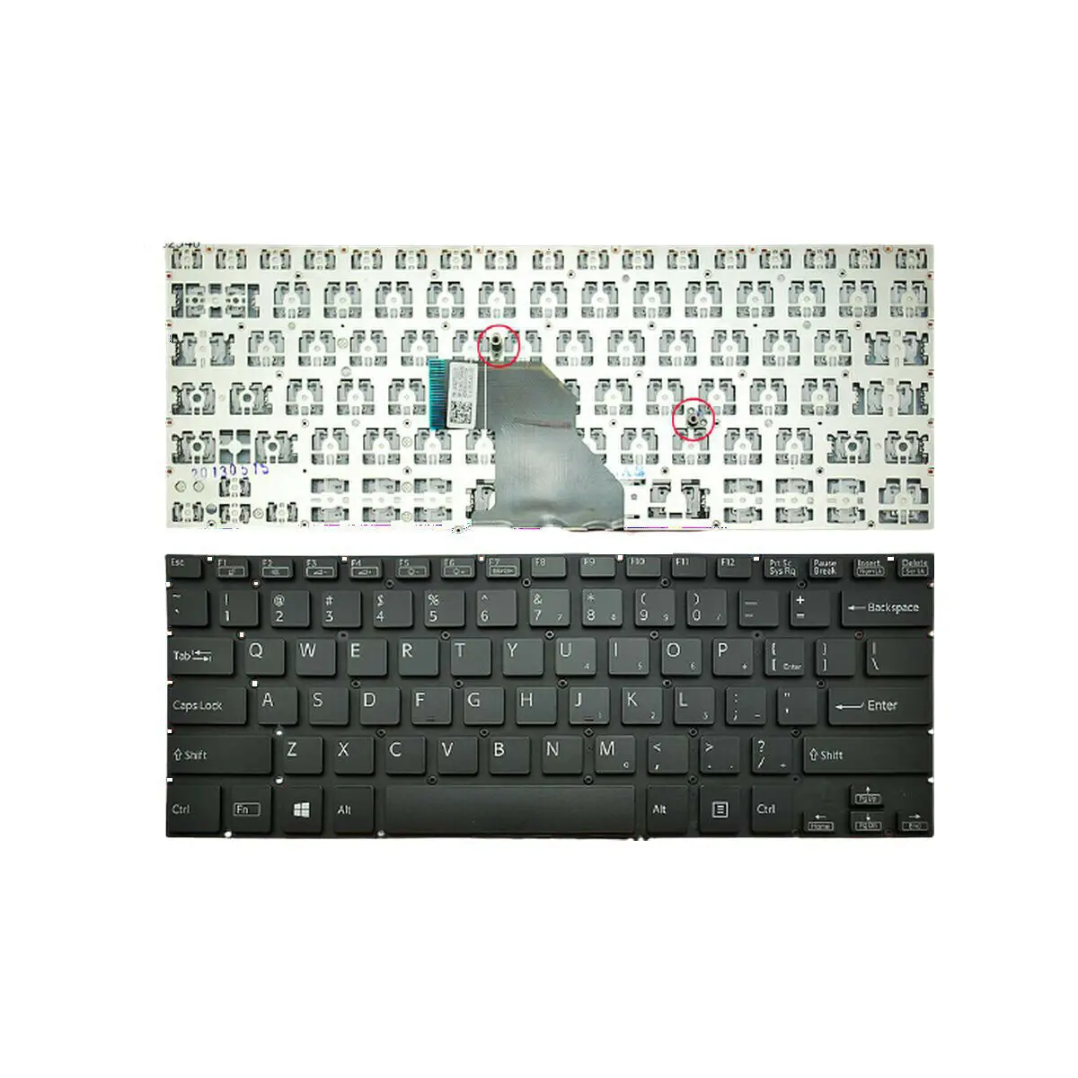 Novo teclado us layout para sony vaio svf14 svf142 svf143 svf14e ...