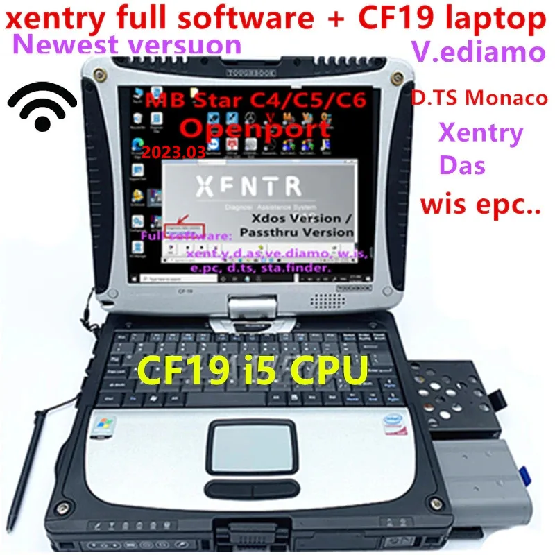 Newest 2023.03 xentry full software install well on CF19 toughbook CF19 ...