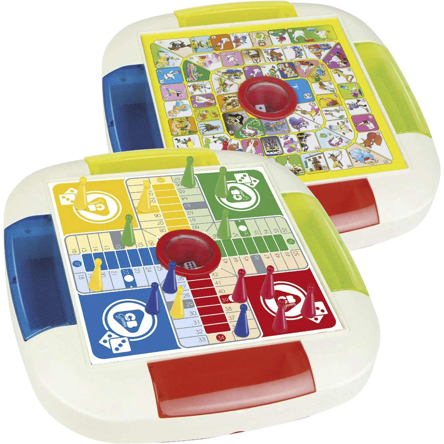 Bordspel-2-In-1-Gans-En-Parcheesi-Bordspel-Klassiek-Spel-Omkeerbaar ...