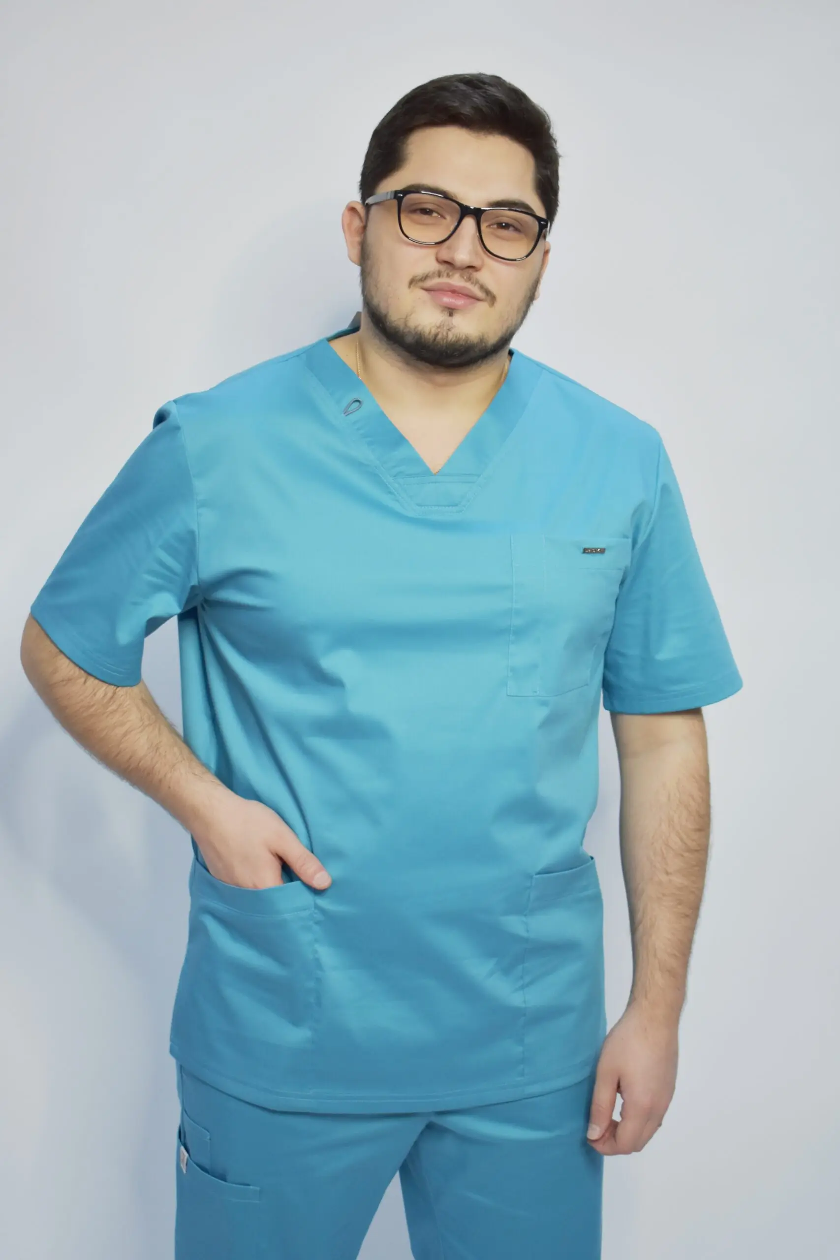 Medical Shirt for Male Doctor Surgeon, Doctor Style, Surgeon Blouse ...