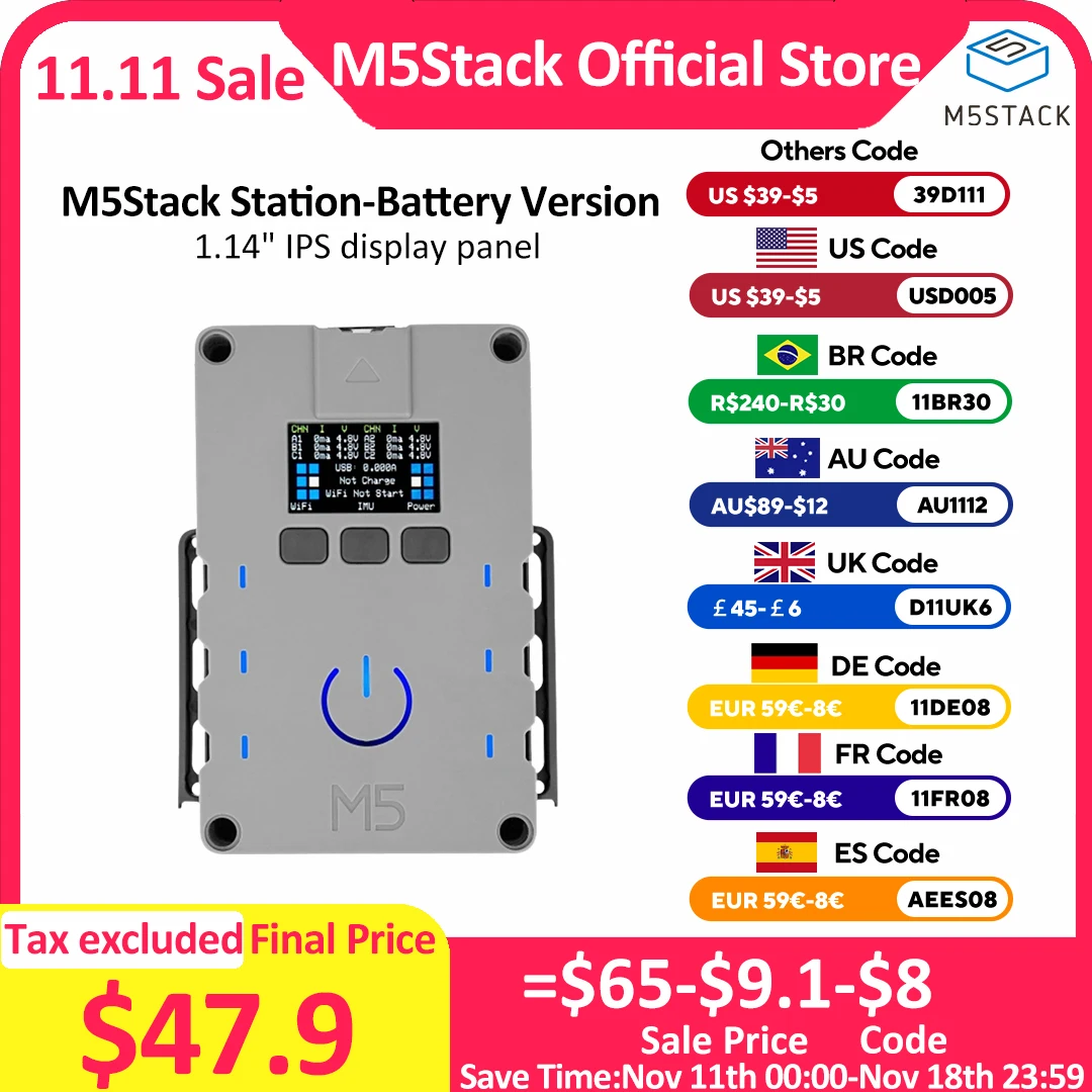 M5Stack-Kit-de-desarrollo-oficial-de-IoT-M5Stack-Station-ESP32-versi-n ...
