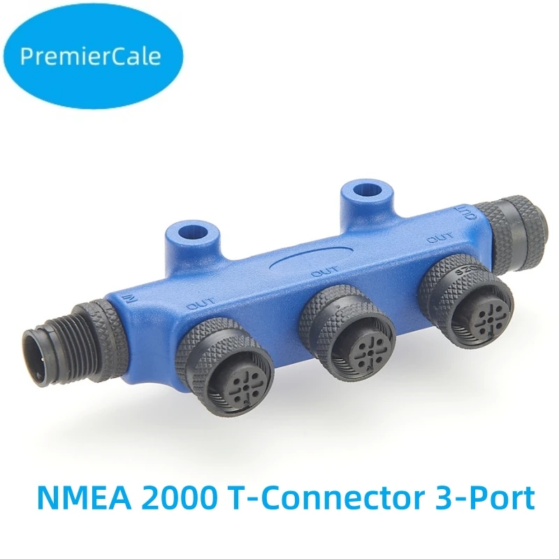 M12-Micro-C-T-Connector-IP67-Waterdicht-5-pins-3-poorts-Marine-Tee ...