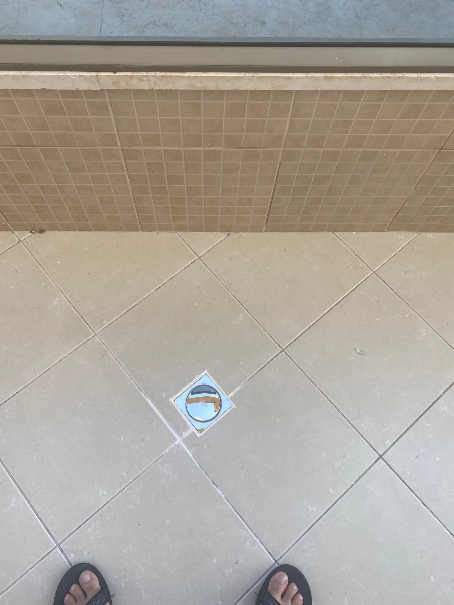 Stainless Steel 304 Push Floor Drain Waste 6x6 – Sanitario Pakistan