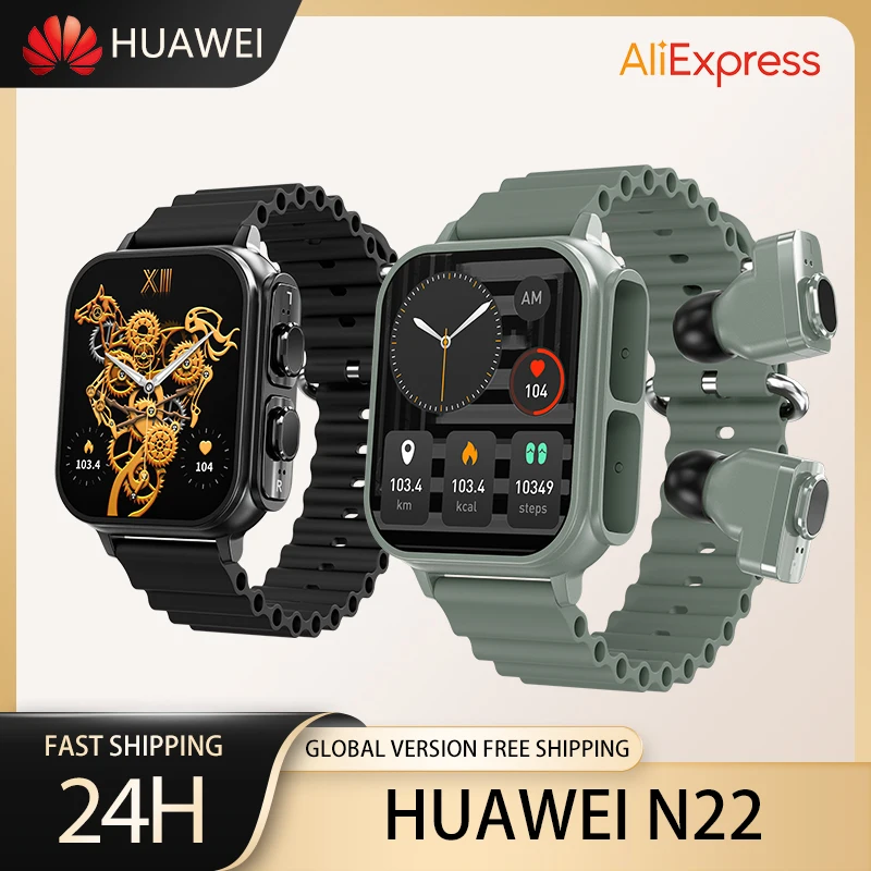 Huawei reloj inteligente N22 con auriculares para hombre y mujer ...