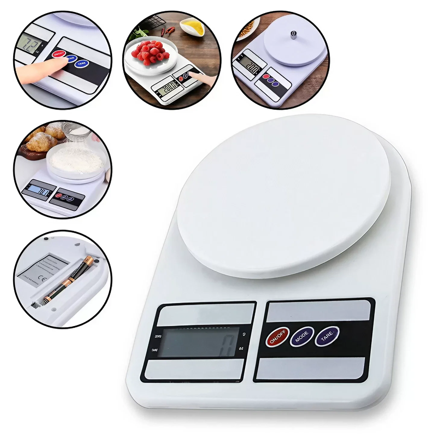 High-Precision-Digital-Kitchen-Scale-for-Confectionery-Diet-Nutrition ...