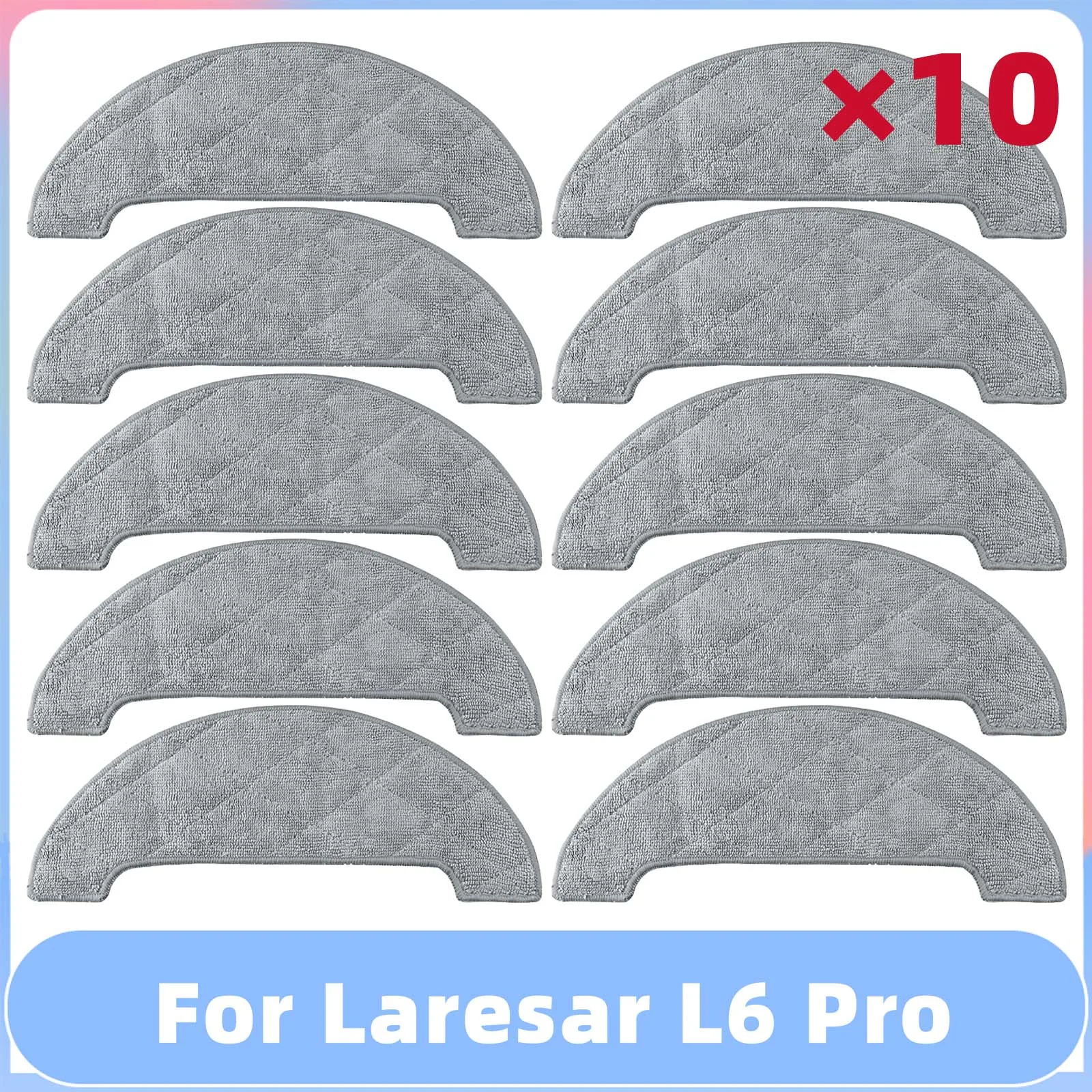 Compatible-For-Laresar-L6-Pro-Robot-Vacuum-Cleaner-Mop-Cloths-Rag-Spare ...