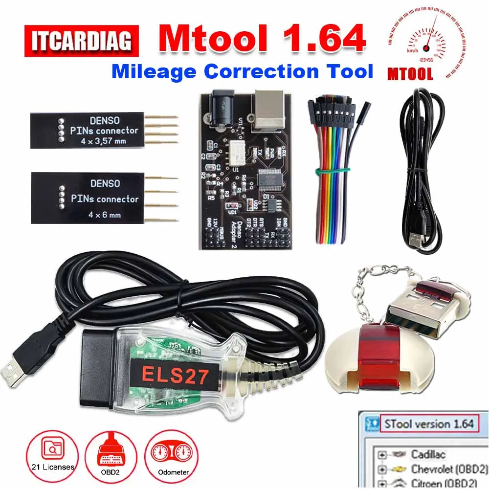 MTool-Mileage-Correction-Tool-V1-64-Rollback-Programmer-KM-Adjustment ...