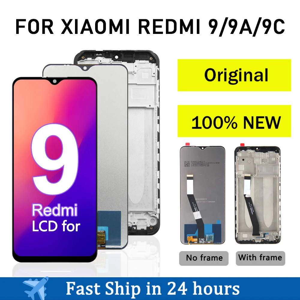 Pantalla LCD Original para Xiaomi Redmi 9 9A 9C, montaje de ...
