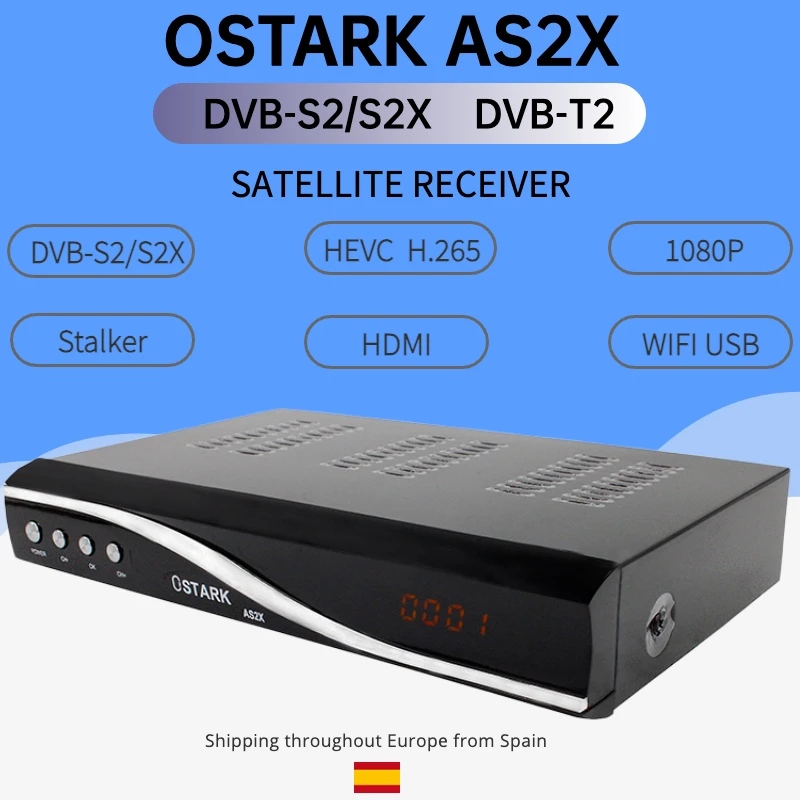 Oferta-limitada-Ostark-AS2X-Receptor-de-TV-por-sat-lite-DVB-S-S2-S2X ...