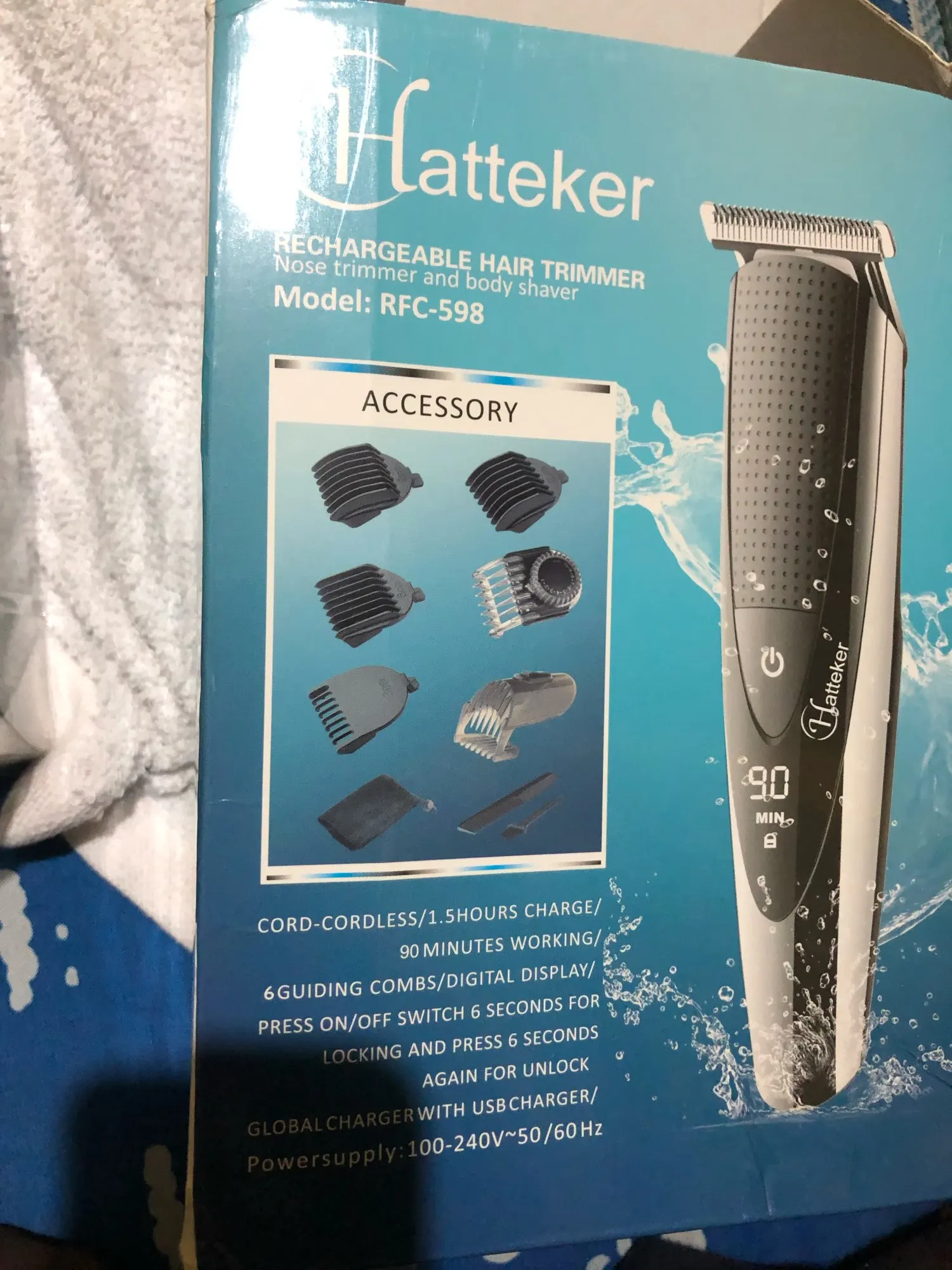 Beard trimmer electric hair clipper kit – Beard Air