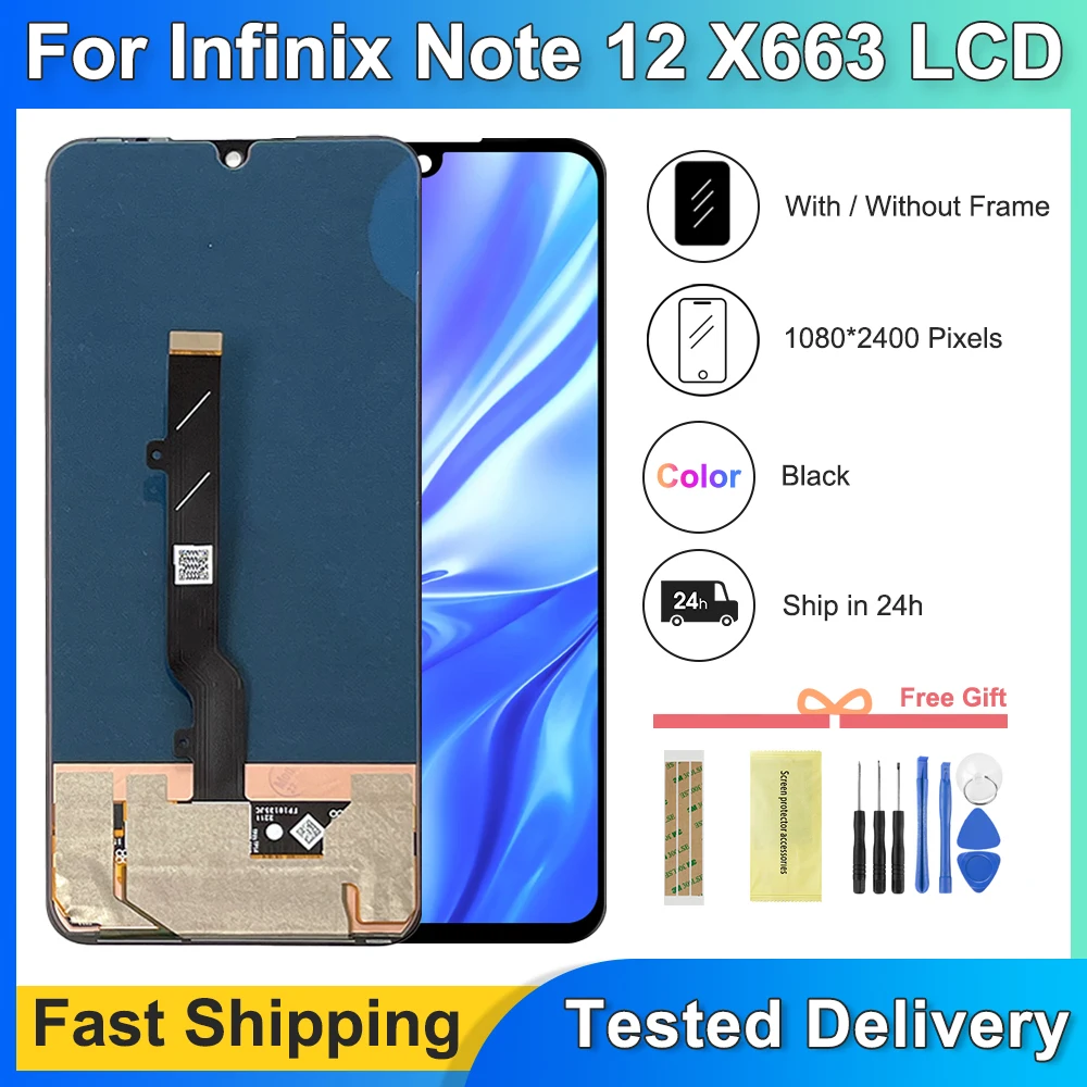 6-7-Tested-For-Infinix-Note-12-LCD-X663-X663C-X663D-Display-Touch ...
