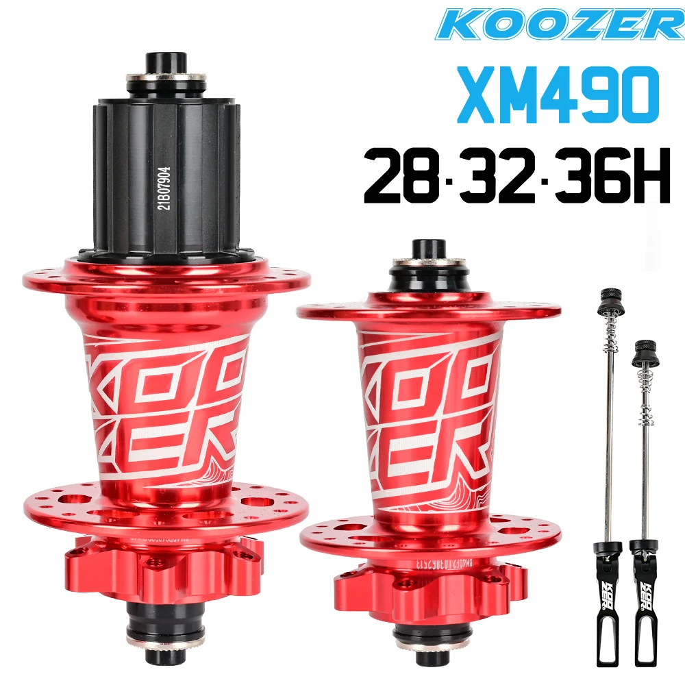Koozer-XM490-Hubs-Sealed-bearing-MTB-Mountain-Bike-hub-QR-Thru-28-32-36 ...