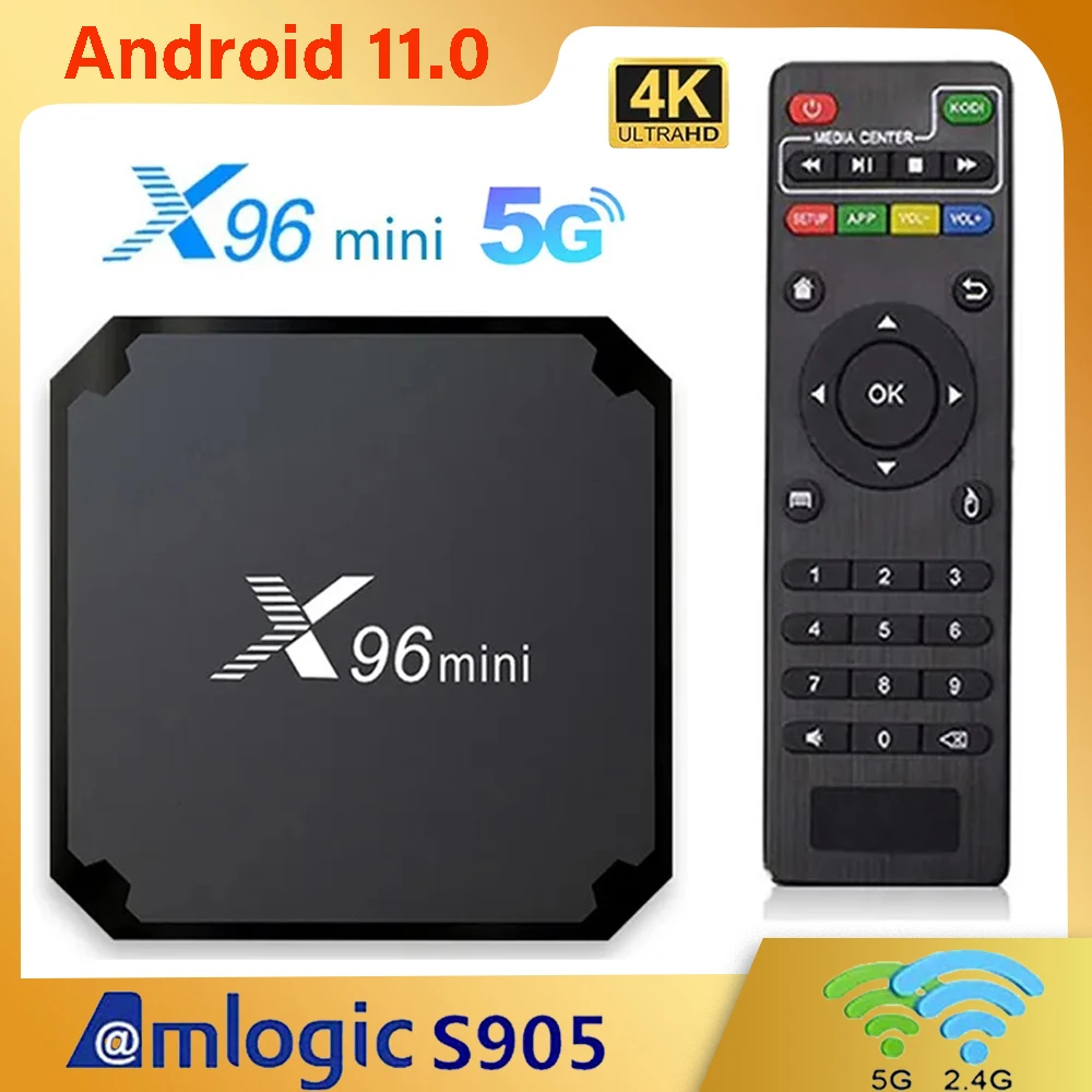 X96-Mini-Smart-TV-Box-Android-11-0-Amlogic-S905W2-2-4G-5G-Wi-Fi ...