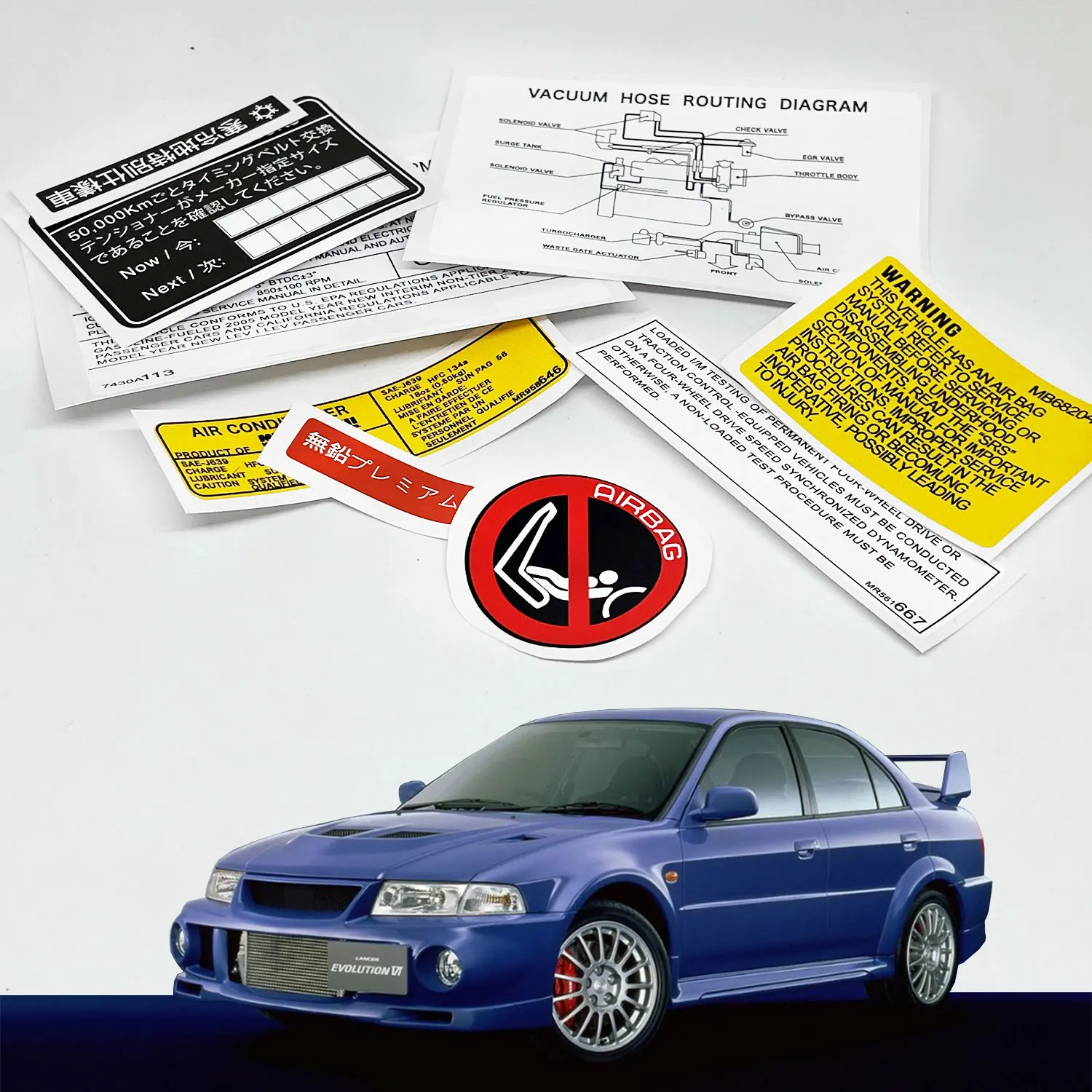 MITSUBISHI-EVO-LANCER-6-VI-i-in-TOMMI-MAKINENRESTORATION-uyar-dikkat ...