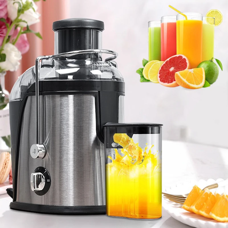 Stainless Steel Centrifugal Electric Juicer Machine 3inch Big Mouth ...