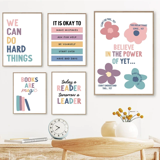 English Classroom Posters