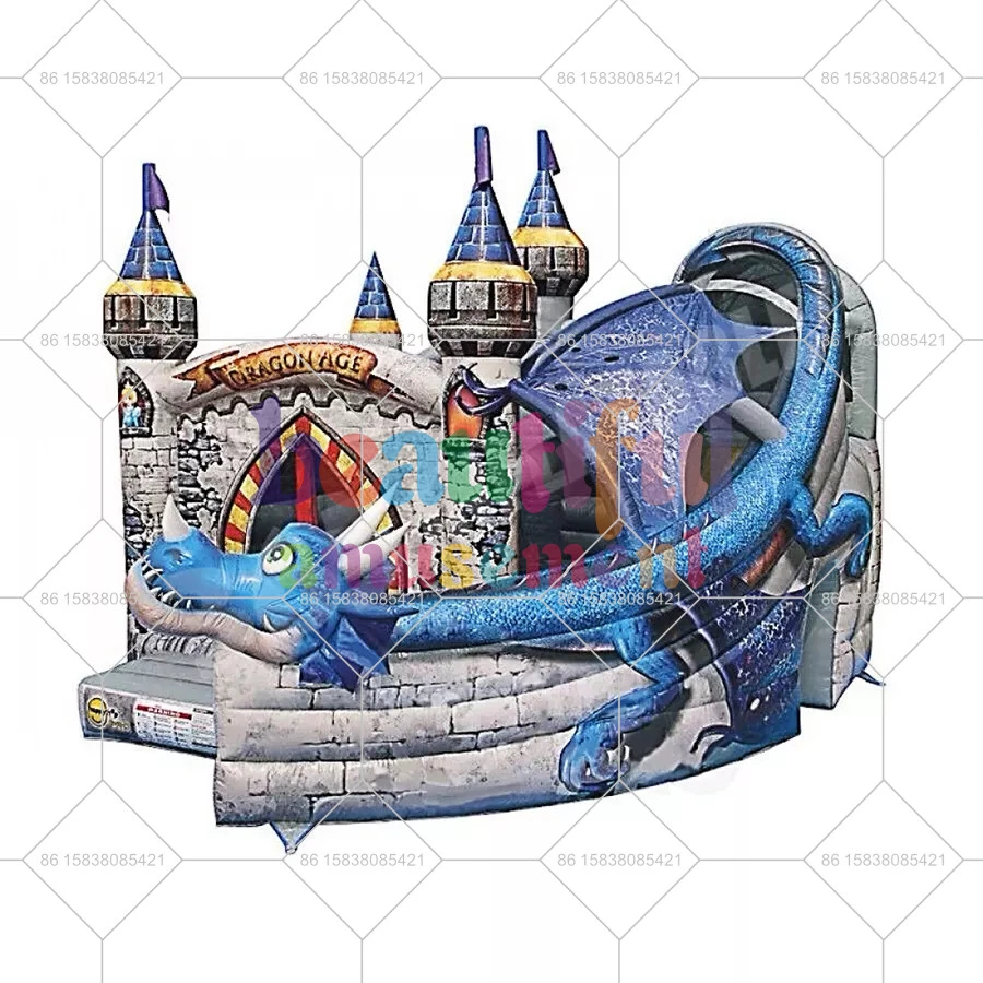 Combo Jumping Castle Bounce House jump obstacle bouncer jumper jumping ...