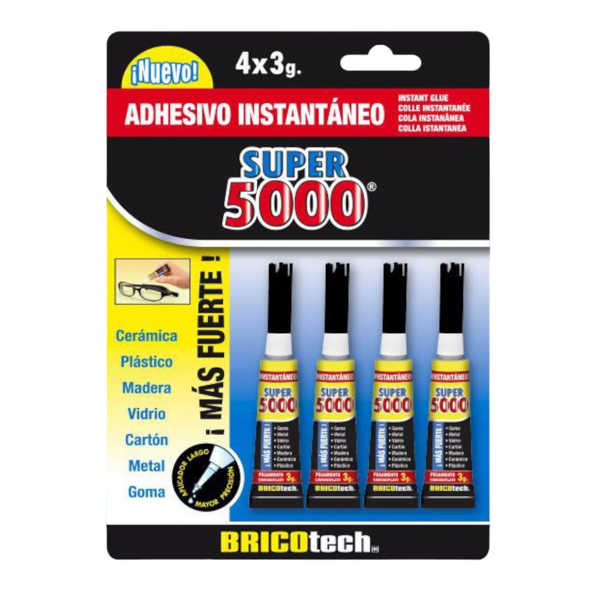 SUPER-Adhesivo-instant-neo-Super-4-unidades-de-3-gramos-Pegamento ...