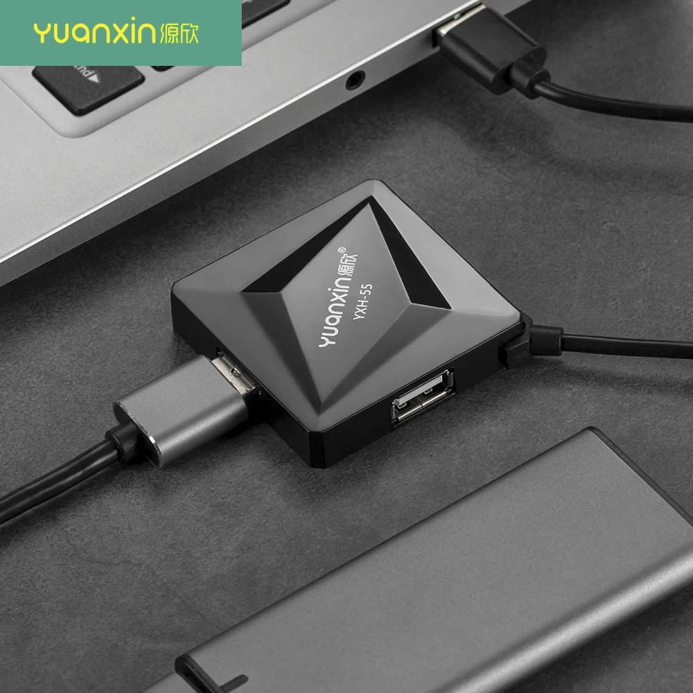 Yuanxin-4-Ports-2-0-USB-Hub-Computer-Accessories-USB-Splitter-4-in-1 ...