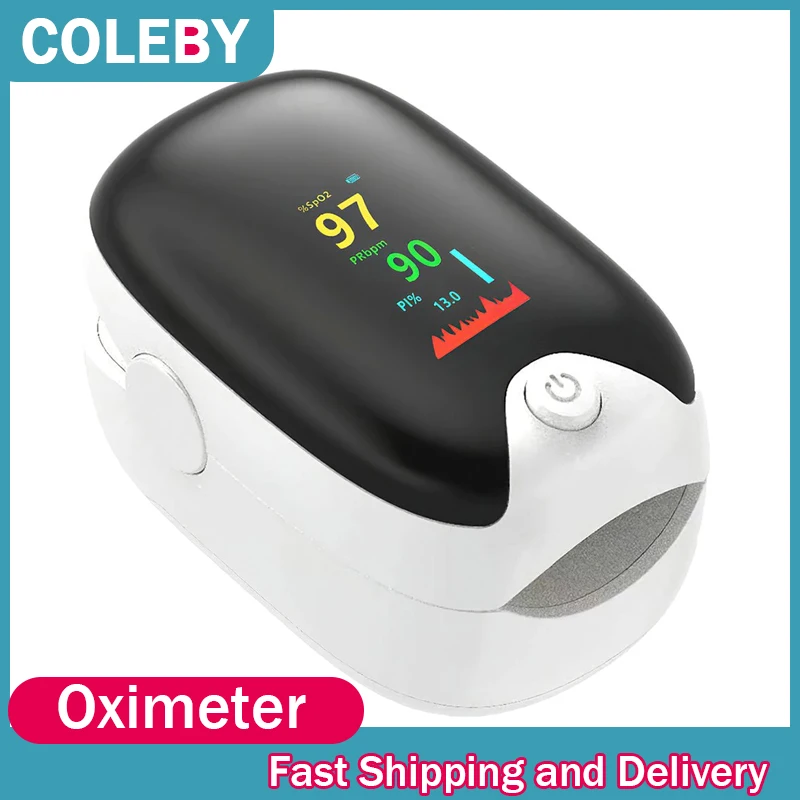 Portable-Finger-Pulse-Oximeter-Sports-Finger-Clip-LED-TFT-Screen ...
