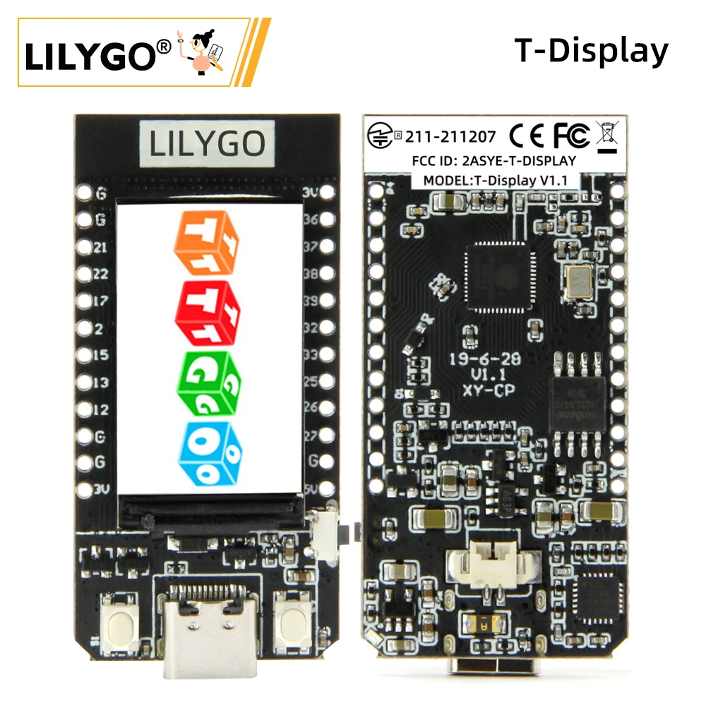 Lilygo Ttgo T-display Module | Ttgo T-display Esp32 | Lilygo Ttgo Esp32 ...