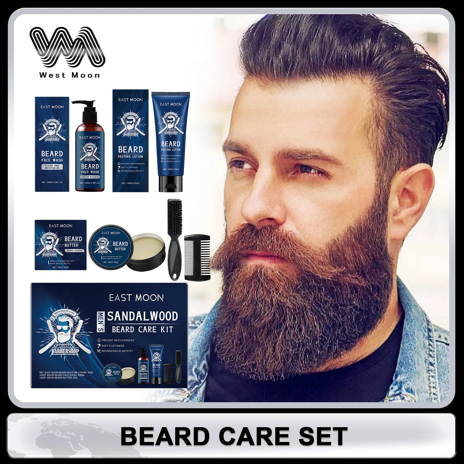 Beard-Care-Kit-for-Men-Moustache-Growth-Oil-Moisturizing-Beard-Cleaner ...
