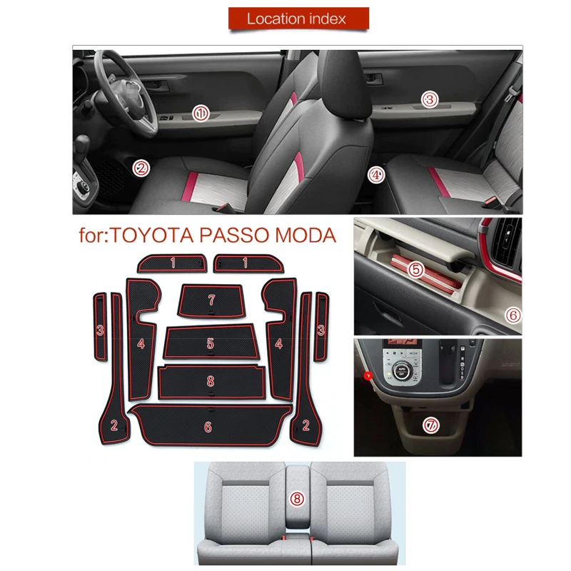 Toyota Passo Car Interior