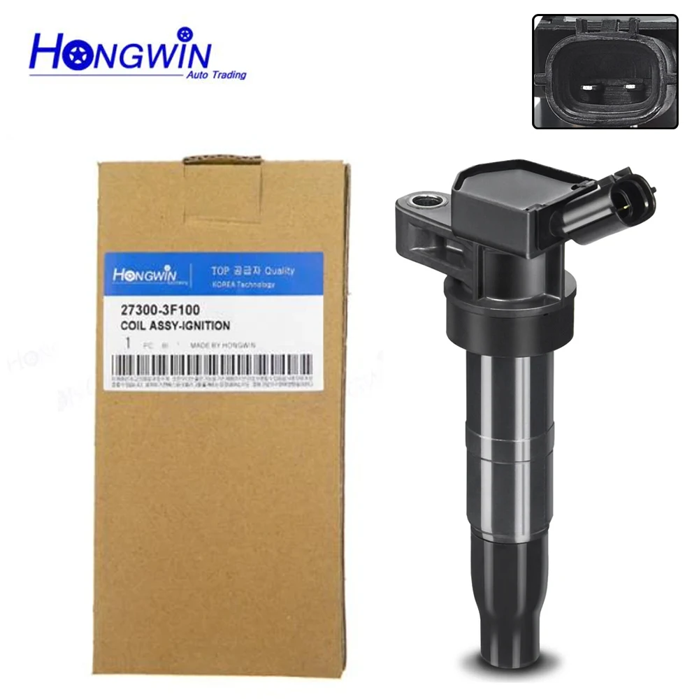 27300-3F100-New-Ignition-Coil-For-Hyundai-Genesis-Tucson-Sonata-Kia ...