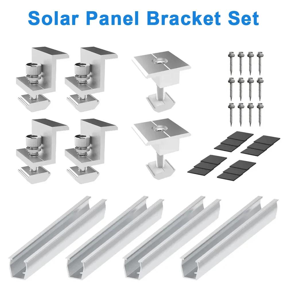 Solar-Panel-Mount-Bracket-Photovoltaic-Panel-Rail-Solar-Panel-Mount ...