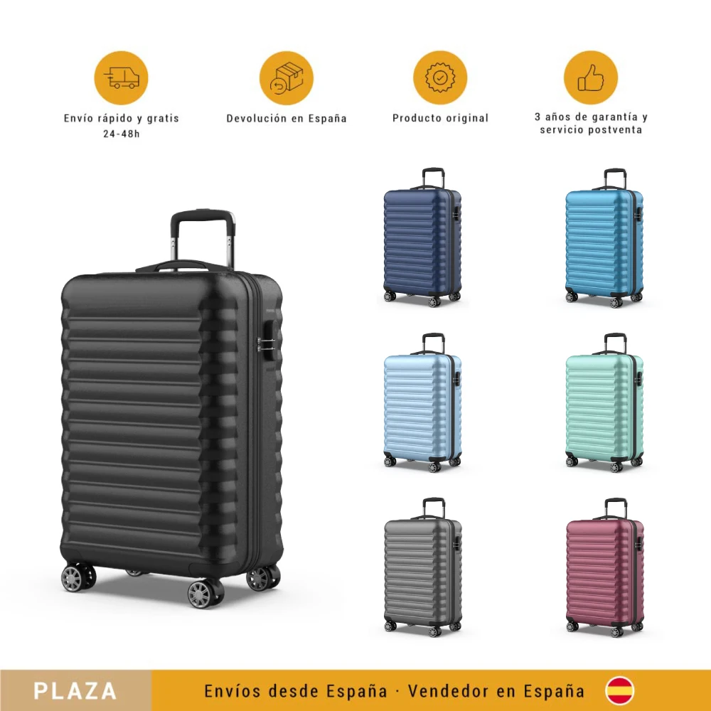 NUMADA-Maletas-individuales-Upfly-ABS-con-Cierre-de-Combinaci-n-4 ...
