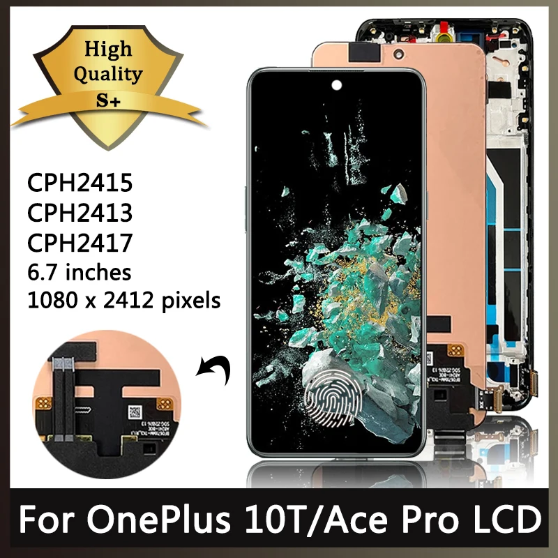 6-7-Original-AMOLED-For-OnePlus-10T-CPH2415-LCD-Screen-Display-Touch ...