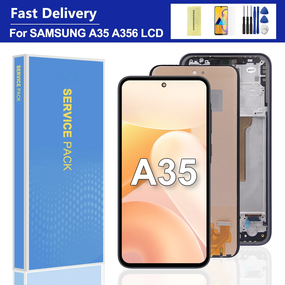 Pantalla-LCD-de-6-6-pulgadas-para-Samsung-A35-5G-Digitalizador-de ...